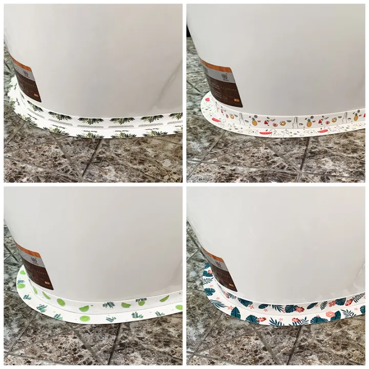 Toilet toilet toilet edge waterproof paste base bottom bottom bottom ...