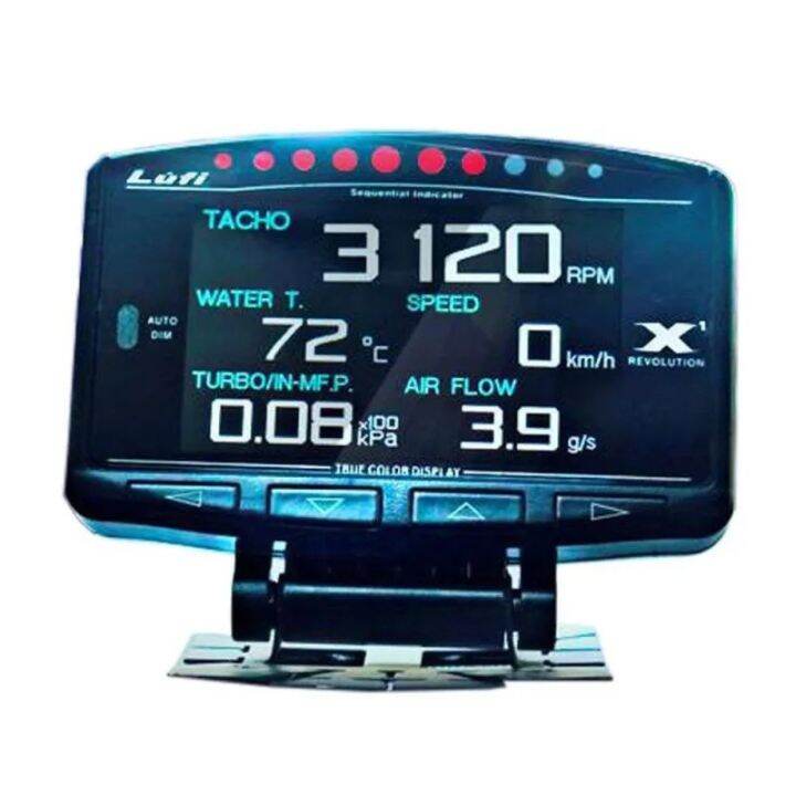 [Lufi X1] Revolution OBD OBD2 Smart Digital Multi Meter Gauge ...
