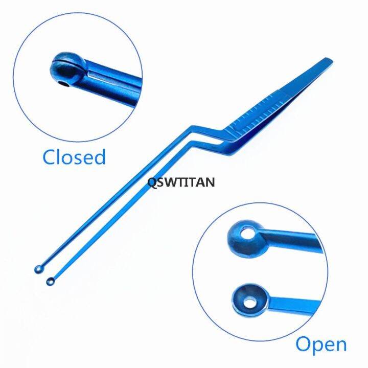 Jiayi Titanium Micro Tumor Forceps Tumor Grasping Forceps Ring Head ...