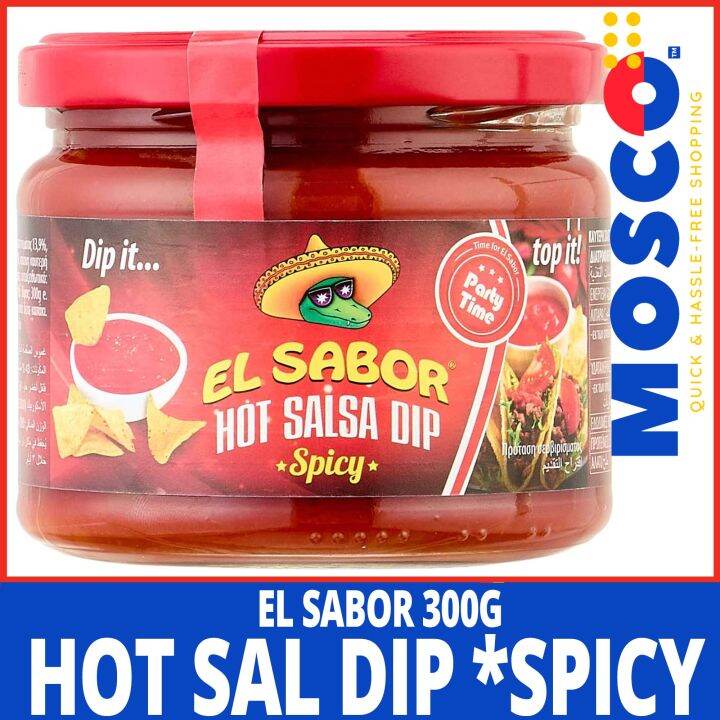 El Sabor Hot Salsa Dip - 300 grams | Style Dip Sauce | Lazada PH