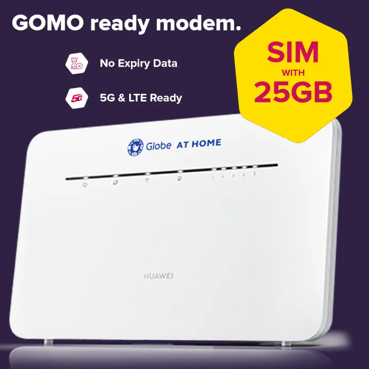 BRAND NEW GOMO Huawei B535-932 CAT7 LTE 4G Mimo Modem - Globe at Home ...
