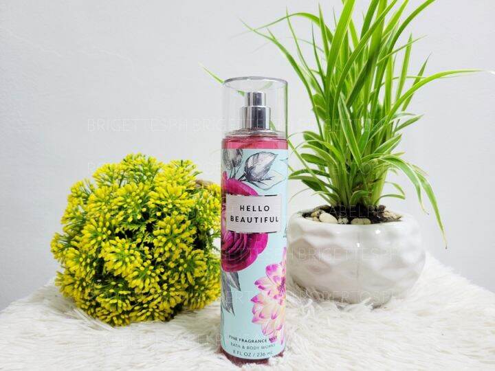 Bath & Body Works Hello Beautiful Fine Fragrance Mist 236mL | Lazada PH