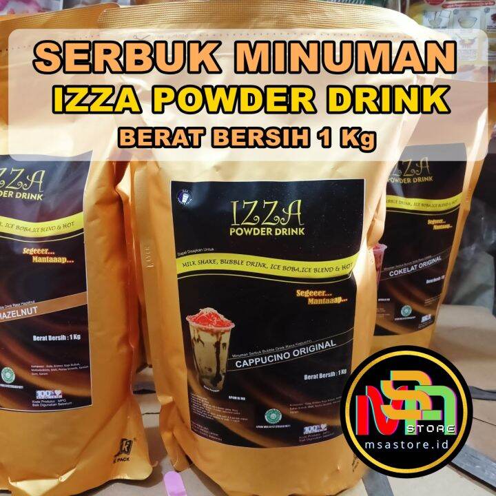IZZA POWDER DRINK 1KG all Varian Bubuk Minuman Premium Aneka Rasa ...