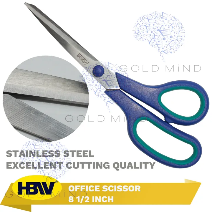 HBW Office Scissor 8 1/2 Inch - Gold Mind Everyday Low Price | Lazada PH