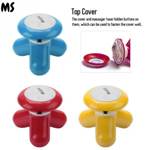 Mini Portable Multi Triangle Massager Electric Handheld Rechargeable ...