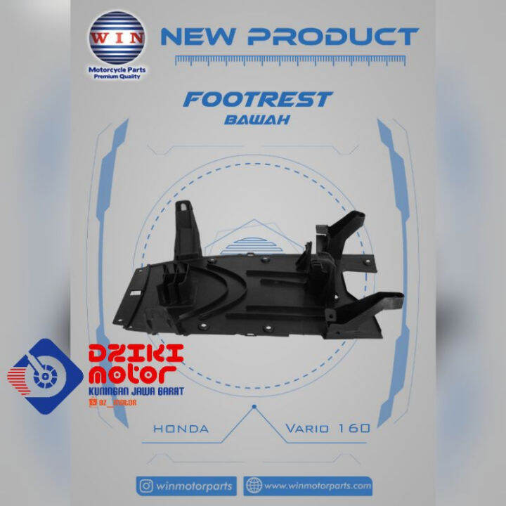Cover Dek Bawah Kolong Honda Vario 160 K2S 2022 2023 Merek WIN | Lazada ...