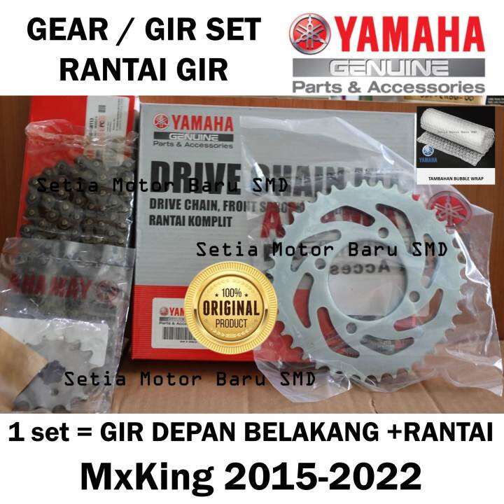 Gear Gir Set Rantai Gir MxKing Mx King Asli Original Yamaha Surabaya | Lazada Indonesia