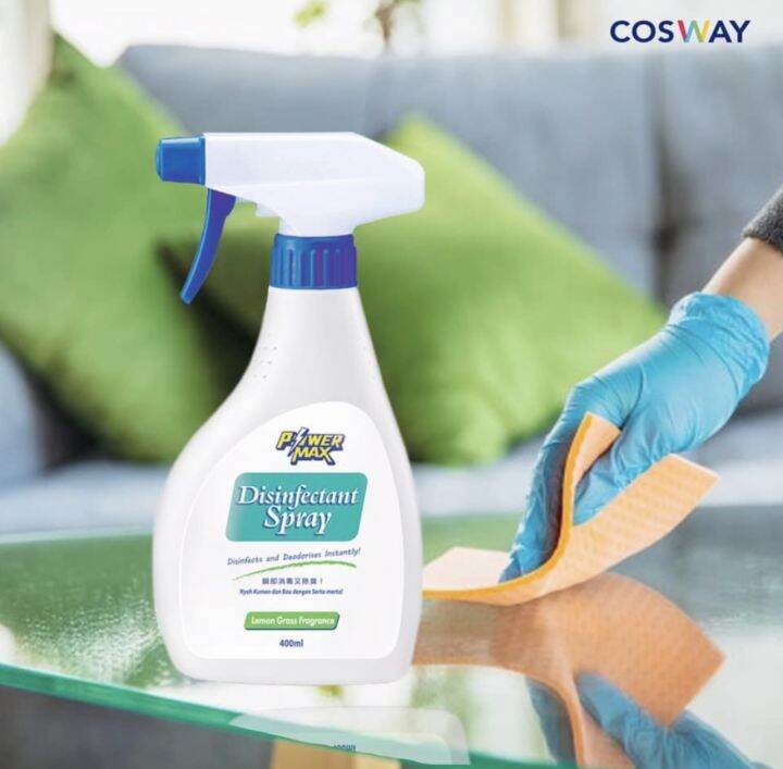 Cosway PowerMax Disinfectant Spray - 400ml | Lazada