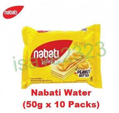 [New] Nabati (50g x 10 Packs) - Peanut Butter | Lazada