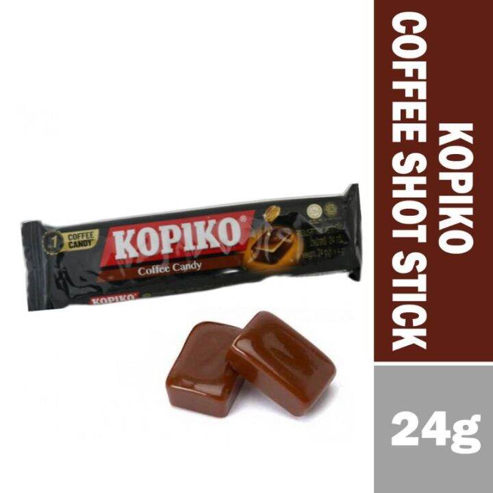 [TKM] Kopiko Coffee Shot Stick Candy (24g) | Lazada