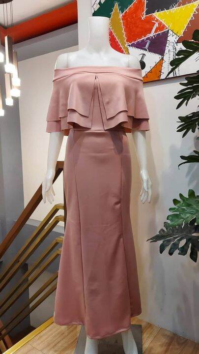 CHELIS GOWN bridal wedding bridesmaids debut entourage formal off ...