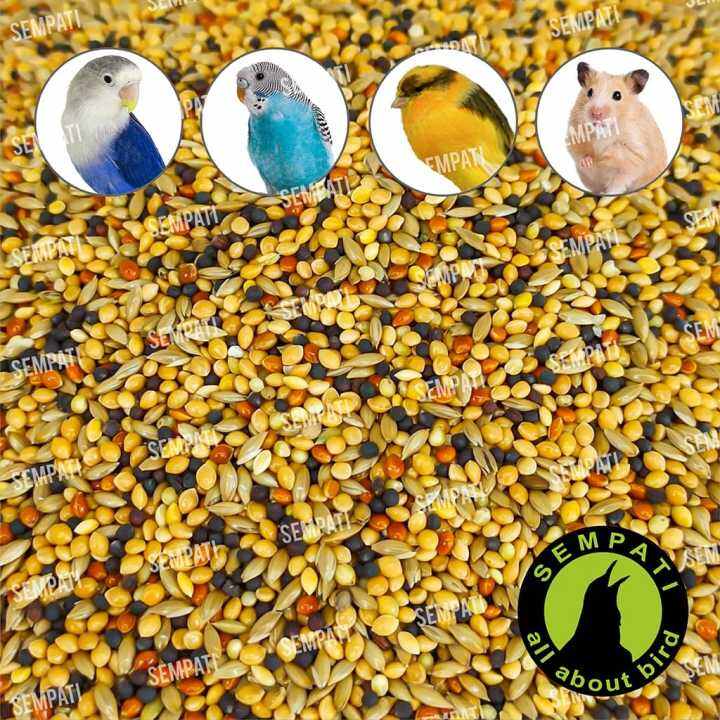 MILET/ PAKAN BURUNG /MAKANAN BURUNG / MILET PAKAN BURUNG /MILET 1 KG ...