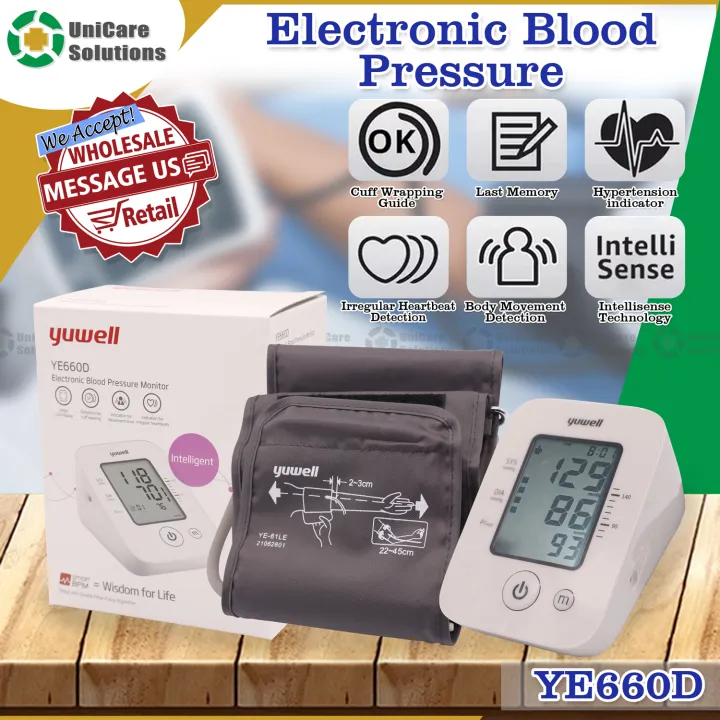 UniCare Solutions Yuwell YE660D Heavy Duty Automatic Electronic Digital ...