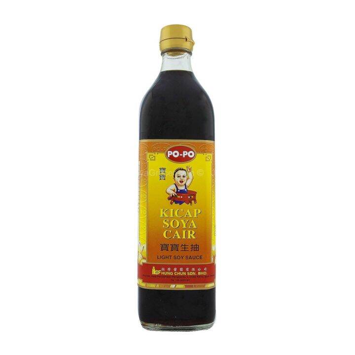 PO-PO Light Soy Sauce / Kicap Soya Cair 720ml | Lazada