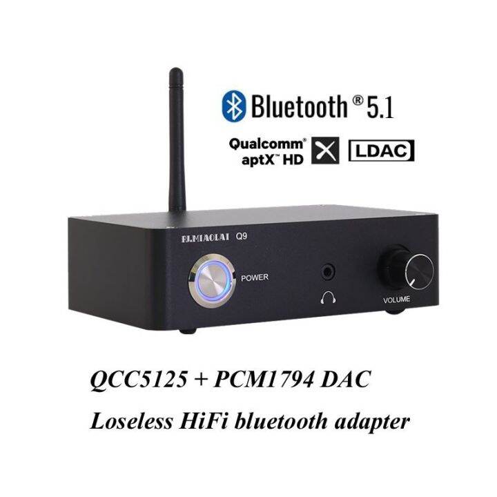 Dlhifi Bluetooth 5.1 Audio Receiver QCC5125 PCM1794 Lossless Decoding ...