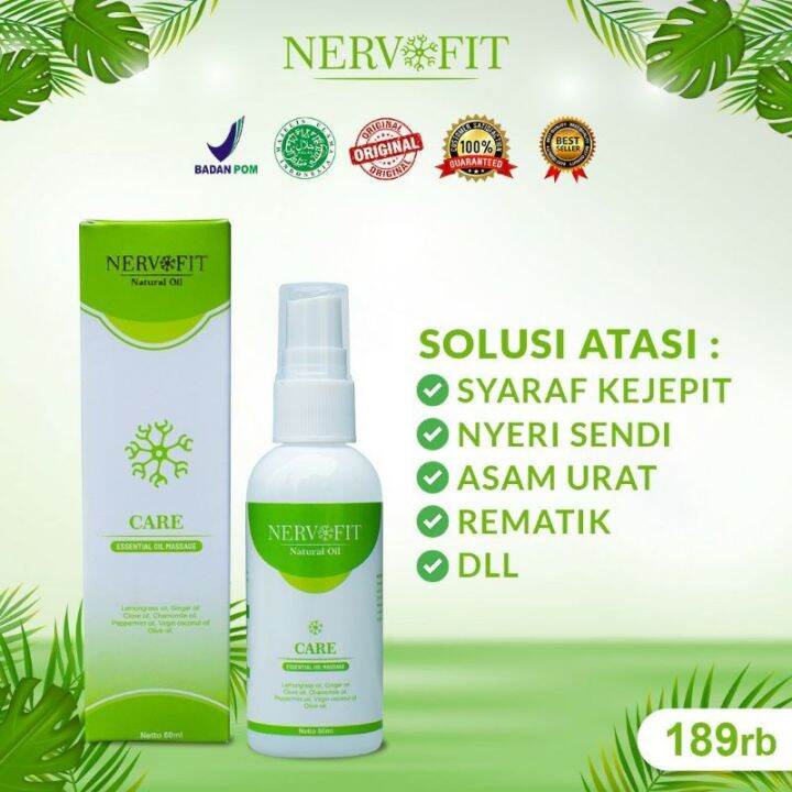 Nervofit Spray - Solusi Ampuh Syaraf Kejepit / Nyeri Otot / Nyeri Sendi ...