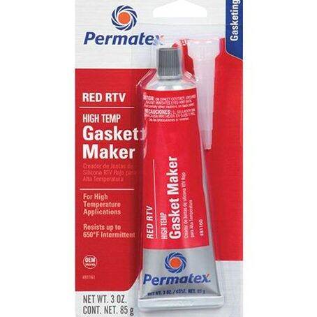 !!NEW STOCK!! (100% Original) Permatex 81160 High-Temp Red RTV Silicone ...