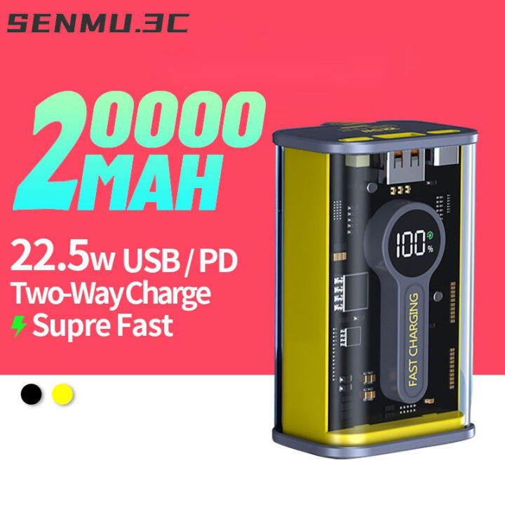 20000mAh Powerbank 22.5W Super Fast Charging Polymer Battery ...