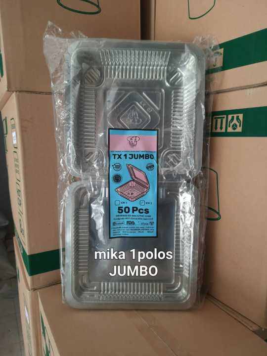 mika jumbo besar TX-1 kw1 (lebih tebal) kw2 50pcs/pak dan 1A | Lazada ...