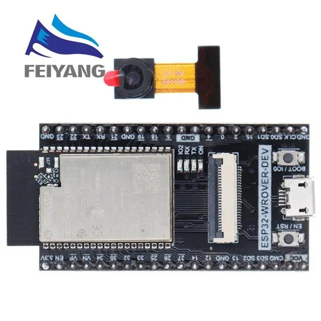 2022 Newest Esp32 Cam Camera Module Esp32 Wrover Board With Camera Wi Fi Bluetooth Module For