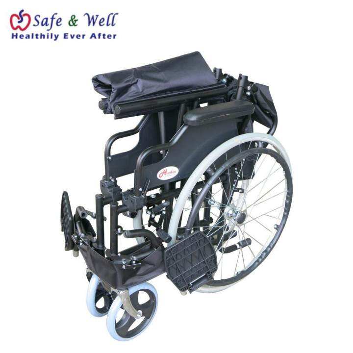 HOPKIN DELUXE STEEL DAF WHEELCHAIR - (KERUSI RODA MEWAH D,A,F) | Lazada