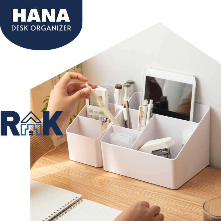 RAK - HANA Desk Organizer Rak Meja Rak Alat Tulis Makeup Rak Kosmetik ...