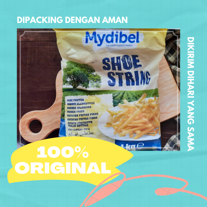Mydibel Kentang Goreng Frozen Premium Shoestring 1Kg | Lazada Indonesia