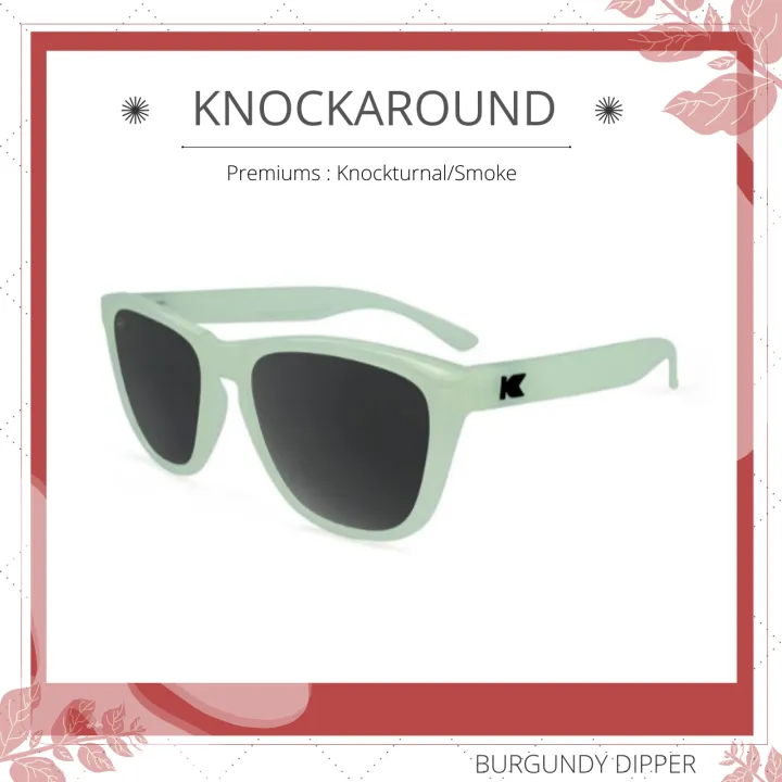 แว่นกันแดด Knockaround Premiums : Knockturnal/Smoke | Lazada.co.th