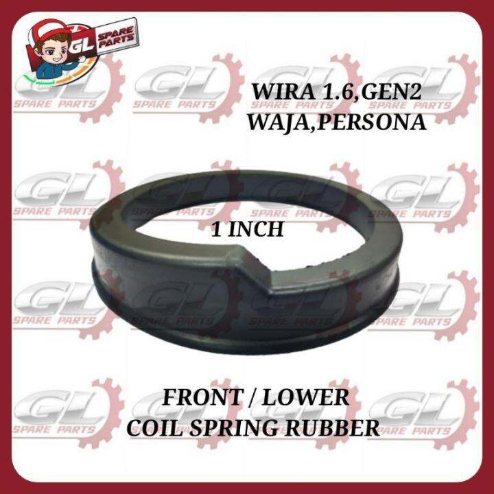 COIL SPRING RUBBER (FRONT LOWER) PROTON WIRA 1.6 WAJA 1.6 GEN2 PERSONA ...