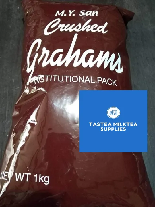 MY SAN Crushed Graham 1KG - TASTEA MILKTEA SUPPLIES | Lazada PH