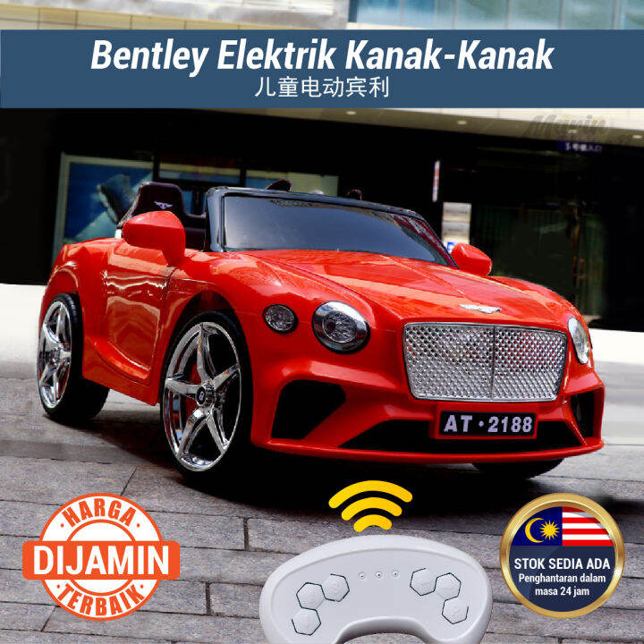 Kid Children Electric Ride On Bentley Car Electromobile Toy Vehicle ...