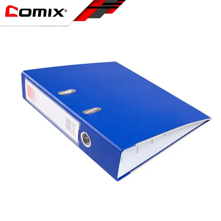 Comix Lever Arch File with inner Side Pockets, 2-Holes 7cm mechanism ...