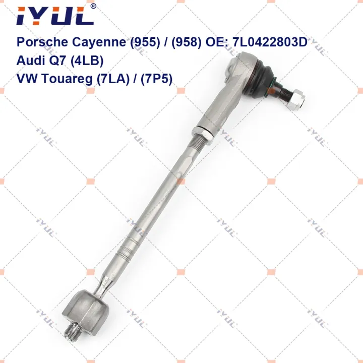 พวงมาลัยด้านหน้า Tie Rod Head สำหรับ Porsche Cayenne 955 9PA 958 92A VW ...