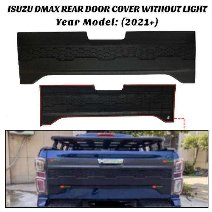 OC Isuzu D-max 2021 2022 2023+ Rear Lower Cladding/Rear Guard Plate ...