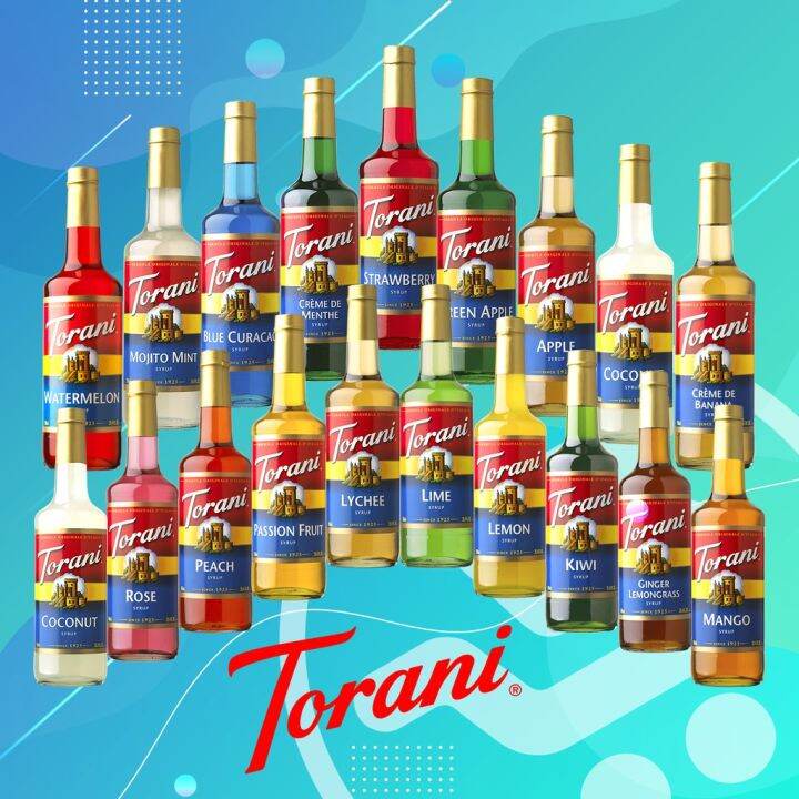 Torani Fruity Syrup Favorites (750mL) | Lazada PH