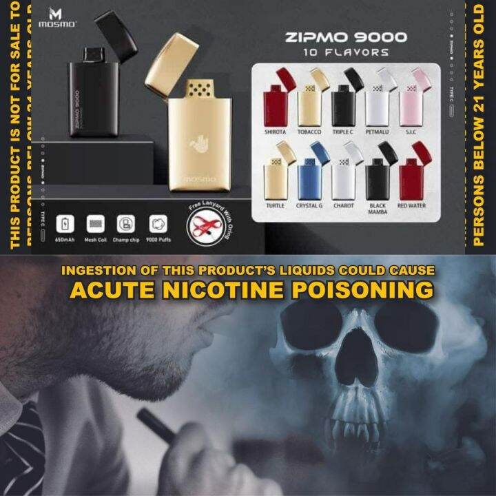 Vape mod kit legit Mosmo Zipmo 9000 Puffs 3 Free Lanyard Rechargeable ...