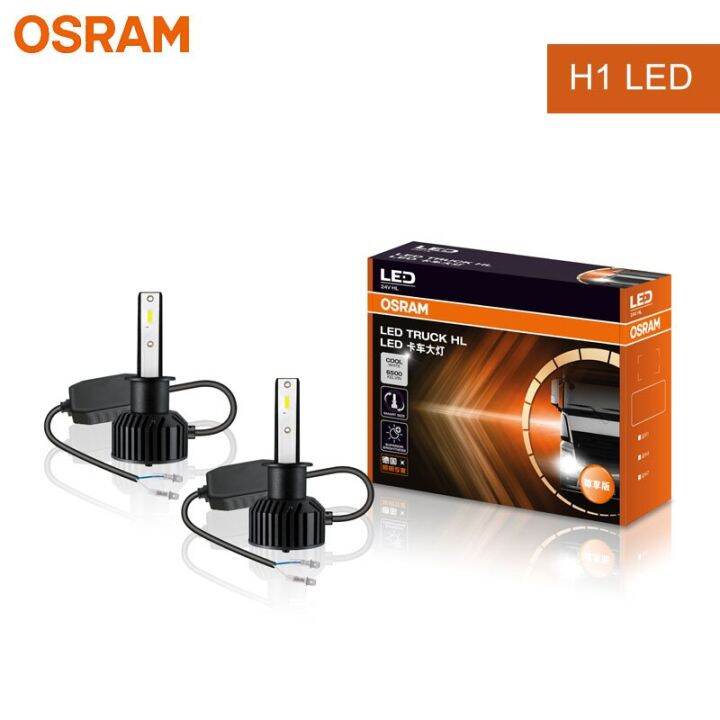 OSRAM The New LED TRUCK HL H7 H4 H1 24V Truck Headlight 45W 6500K Super Bright Headlight Cool ...