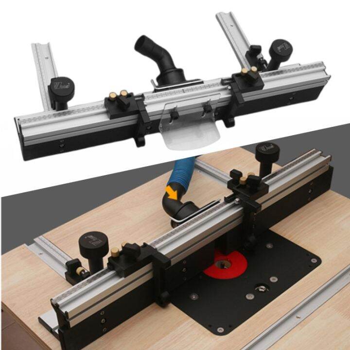 Deluxe Router Table Fence System 700Mm Aluminium Profile T-Tracks ...