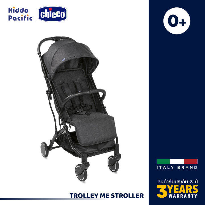 Chicco Trolley Me Stroller - Stone รถเข็นเด็ก พับเก็บง่าย ด้วยมือเดียว ...