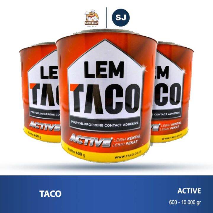 TACO lem ACTIVE 600 GR Kaleng Merah | Lazada Indonesia