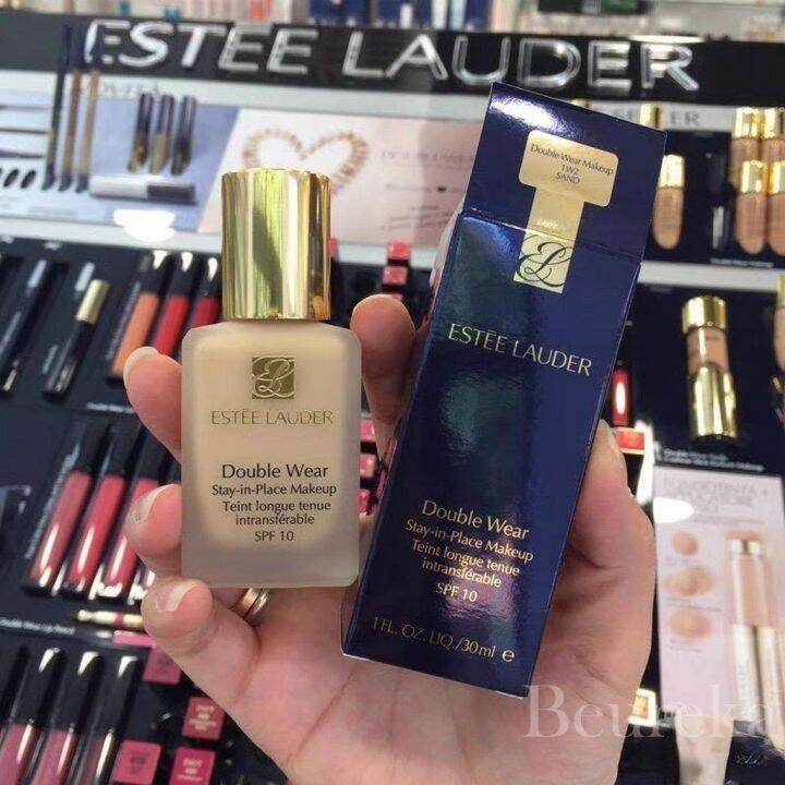 Estee Lauder Double Wear Stay-in-Place Face Makeup Foundation (1W1/1W2 ...