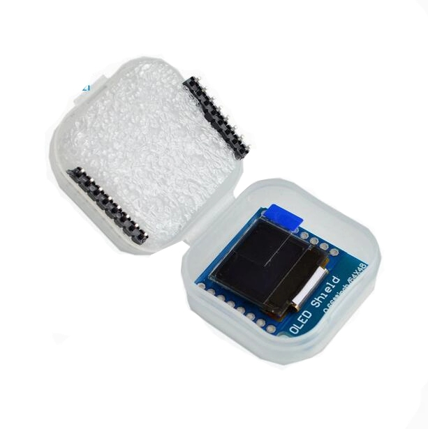 0.66" OLED LCD Display Shield for Wemos D1 Mini i2C IIC 64x48 pixel ...