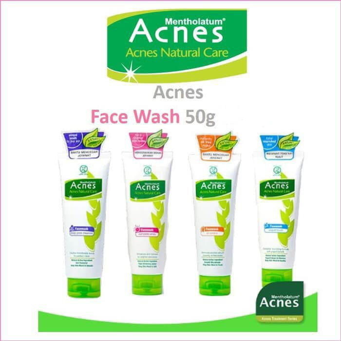 Acnes Natural Care Face Wash 50gr | Lazada Indonesia