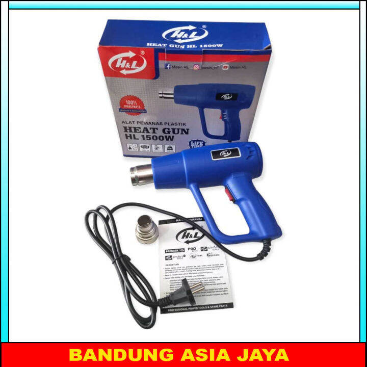 Hot Gun Pemanas Sticker Sablon H&L Hot Air Gun Pemanas Kaca Film ...