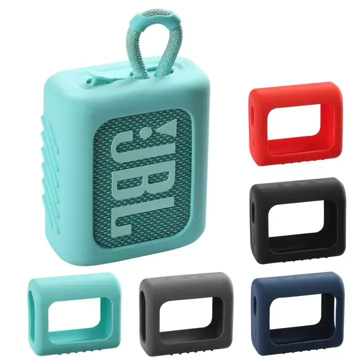 JBL GO3 Bluetooth Speaker Silicone Cover Protective Case Portable Smart ...