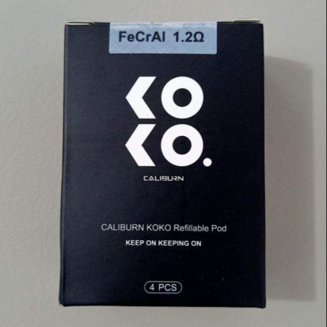 Authentic Uwell Caliburn KOKO Replacement Pod Cartridge w/ 1.2ohm Coil ...