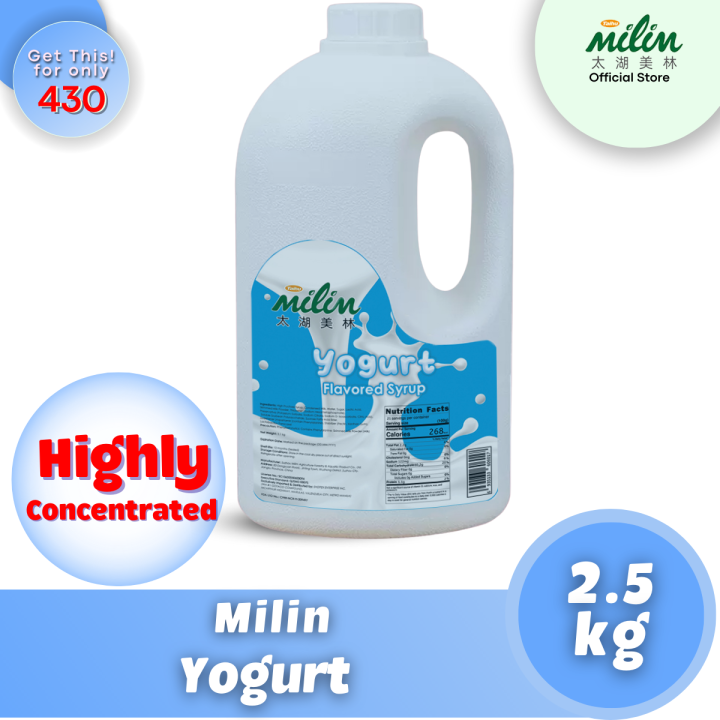 MILIN Highly Concentrated Yogurt Syrup 2.1kg | Lazada PH