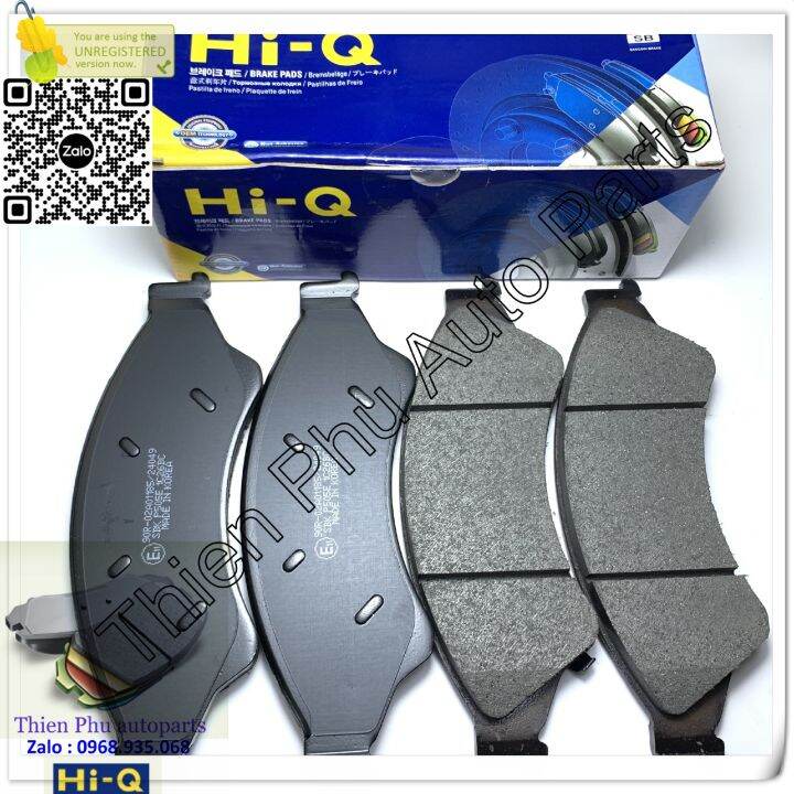 Má phanh chính hãng Hi-Q cho Ford Ranger (2012- )+ Everest (2016 ...