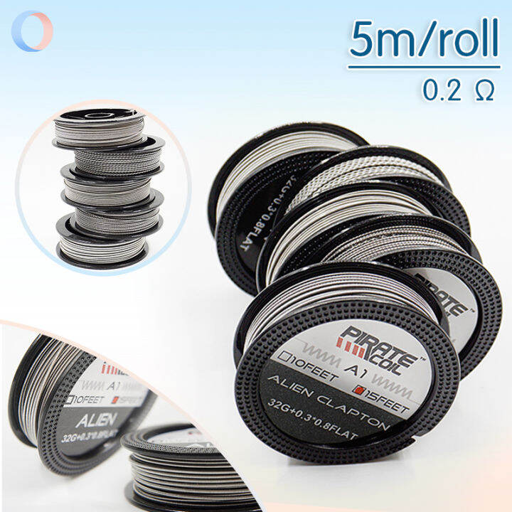 5M/Roll Low price electronic A1 Alien Wire Prebuilt Coil Heating ...