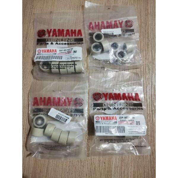 【Ready Stock】 Genuine Yamaha NMAX V1 V2 Aerox V1 V2 Flyball ( Weigth Roller ) 2DP-WE763-00 ...